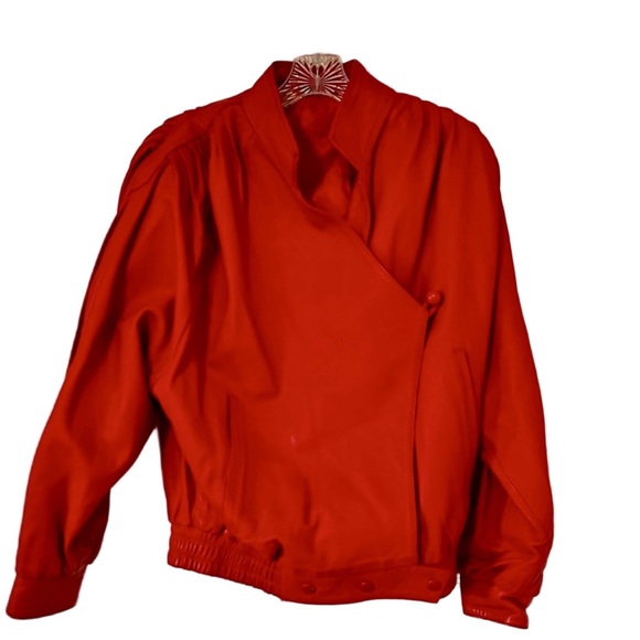 Jacqueline Ferrar | Jackets & Coats | Vintage 98s Jacqueline Ferrar Red ...